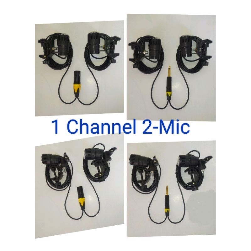 Jual Mic Rabana 2-mic 1channel PREMIUM Hadroh Tam keplak banjari ...