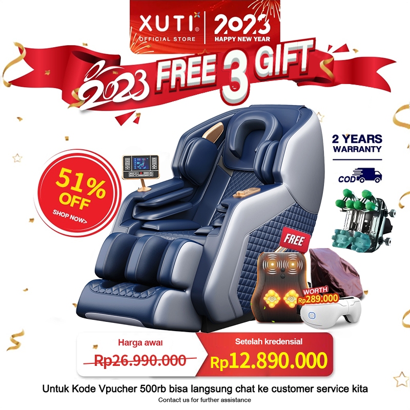 Jual XUTI Kursi Pijat Kontrol Suara AI Cerdas Kursi Pijat Listrik ...