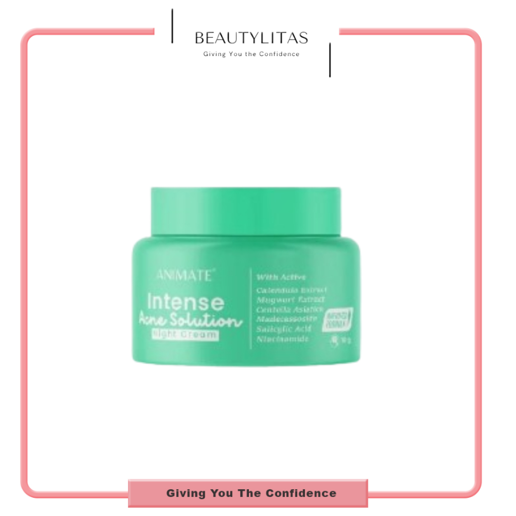 Jual Animate Intense Acne Solution Night Cream | Shopee Indonesia