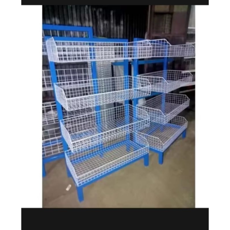 Jual RAK CIKI SNACK RAK WARUNG 4 SUSUN | Shopee Indonesia