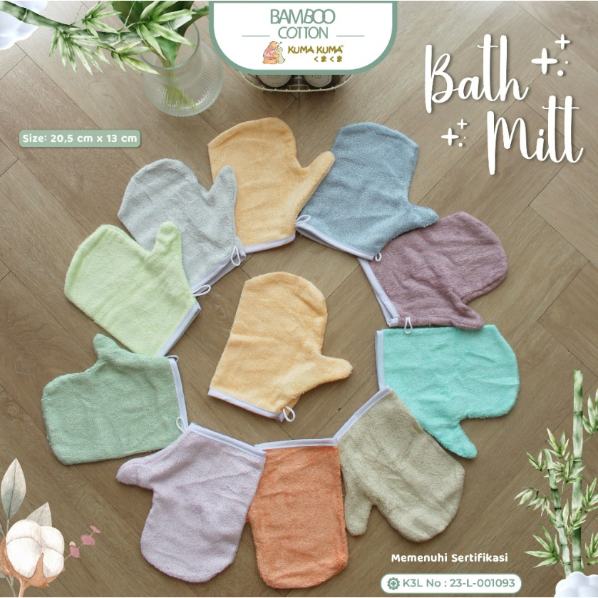 Jual Kuma kuma Washlap Jari Premium Washcloth Bayi Palmerhaus Bam & Boo ...