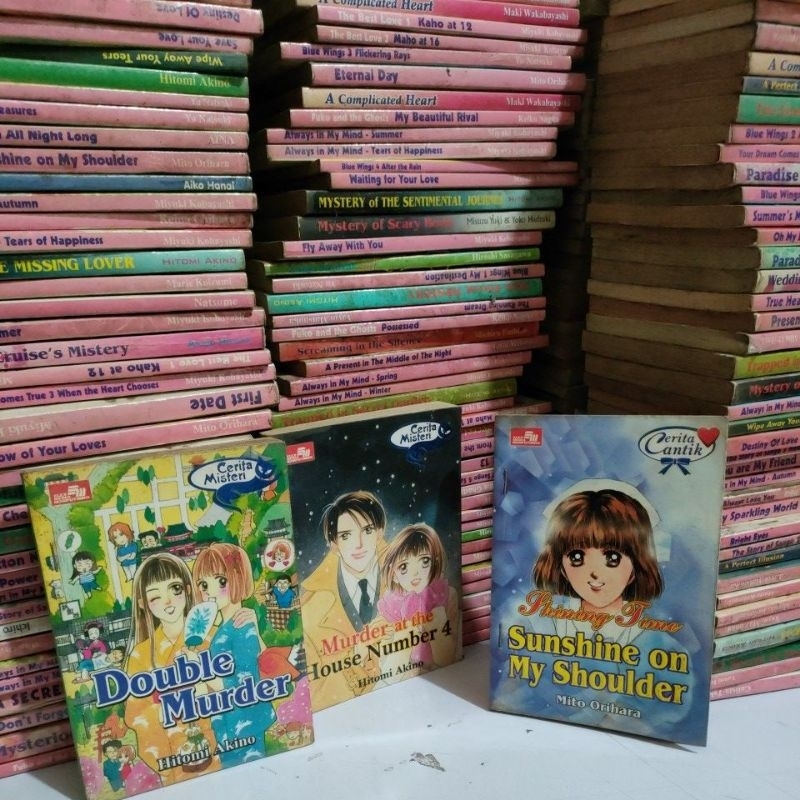 Jual Buku Obral Murah - Novel Serial cantik/Misteri Remaja Random Bekas | Shopee Indonesia