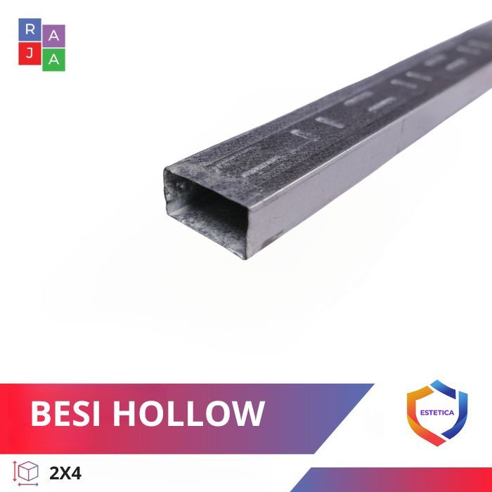 Jual Rangka Besi Hollow Untuk Plafon 2 cm x 4 cm x 4 Meter | Shopee ...