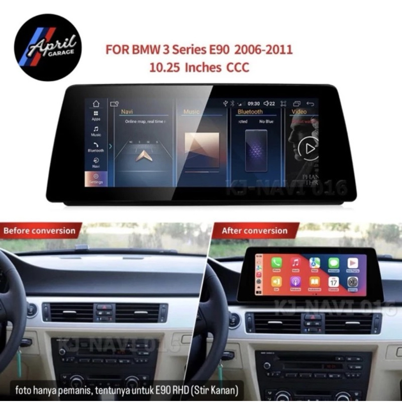 Jual Head Unit Android BMW E90 E91 E92 E93 2005-2012 Ram 4GB/64GB + iDrive | Shopee Indonesia