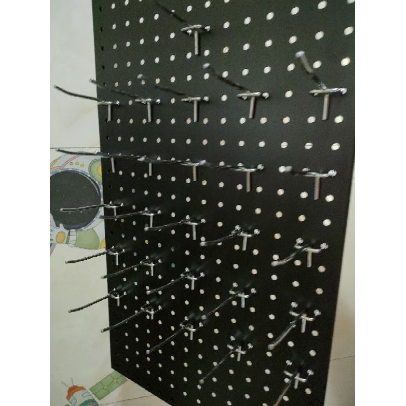 Jual PLAT PEGBOARD Hitam 40 x 80 cm | Shopee Indonesia