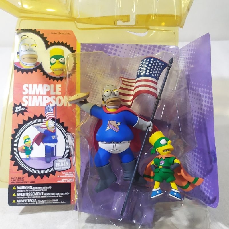 Jual (preloved) The Simpsons - McFarlane Simple Simpson Action Figure ...