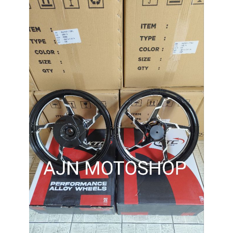 Jual VELG KTC RACING PIVOT TWO TONE BEAT SCOOPY VARIO 110 VARIO 150/125 NEW PRODUCK | Shopee ...