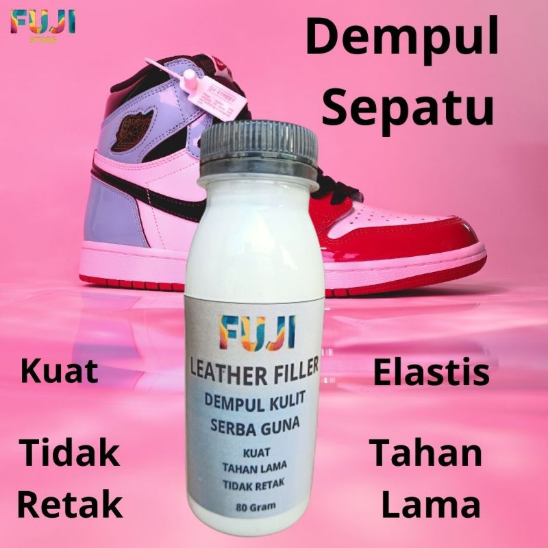Jual Dempul Sepatu Leather Filler Kulit Tas Sofa Jok Jaket 500 Gram ...