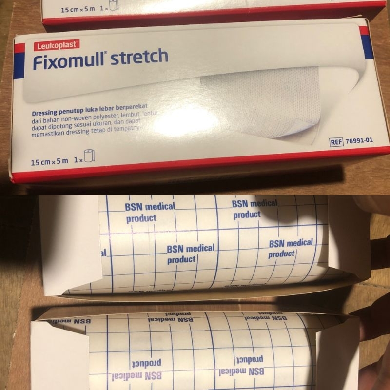 Jual Fixomul Fixomull Stretch Perban Luka Besar 15 cm x 5 m | Shopee ...