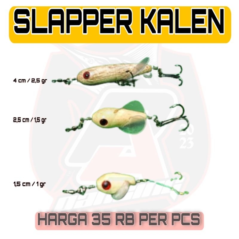 Jual UMPAN SLAPPER NATURAL KALEN / UMPAN CASTING HAMPALA / UMPAN KALEN ...