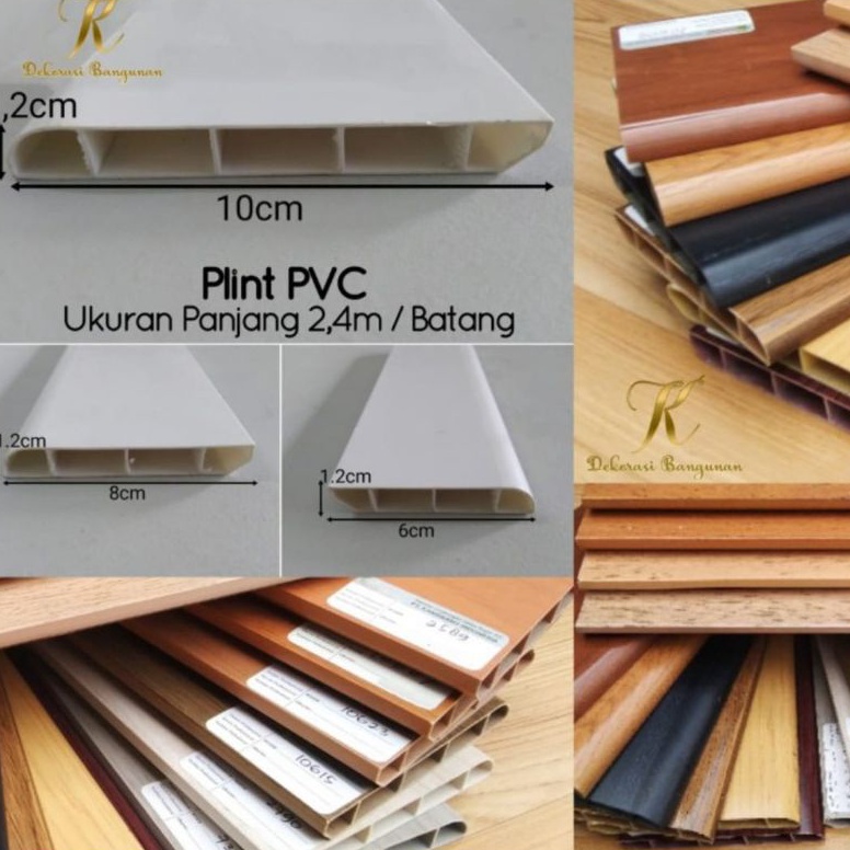 Jual Jaman Now.. PLINT LANTAI PVC / LIST PLANK PVC PLINT/LISPLANK PVC ...