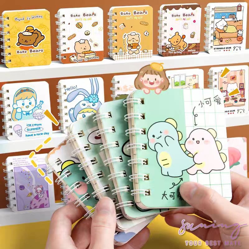 Jual Buku / Notebook Mini Ring A7 Motif-Suning Mall | Shopee Indonesia