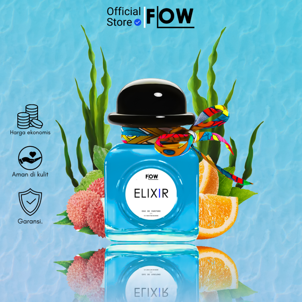 Jual Flow Eau De Parfum - with vanilla cake aroma 30ml | Shopee Indonesia