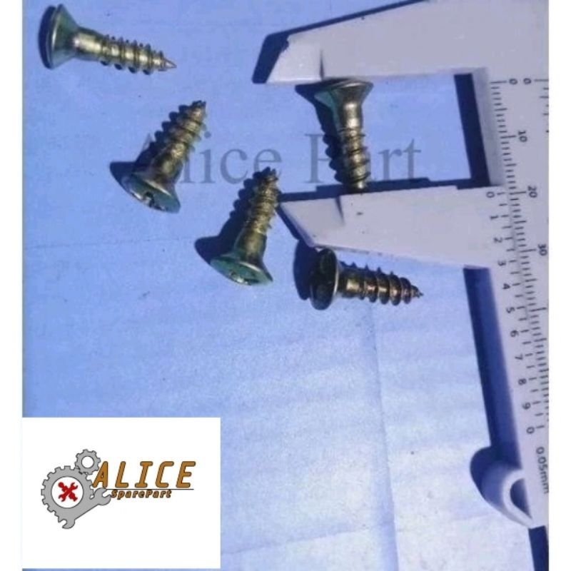 Jual baut skrup tajam engsel original | Shopee Indonesia