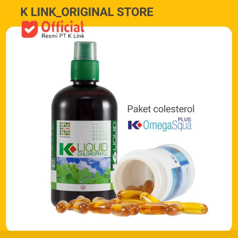 Jual Omega Plus liquid chlorophyll original Combo by Cholesterol ...