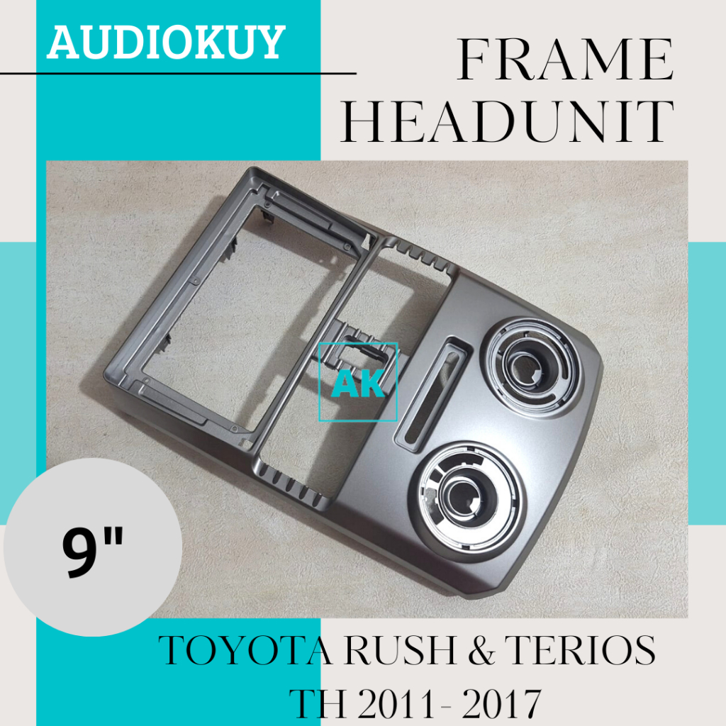 Jual Frame Toyota Rush 9 Inch Headunit Android 2011-2017 | Shopee Indonesia