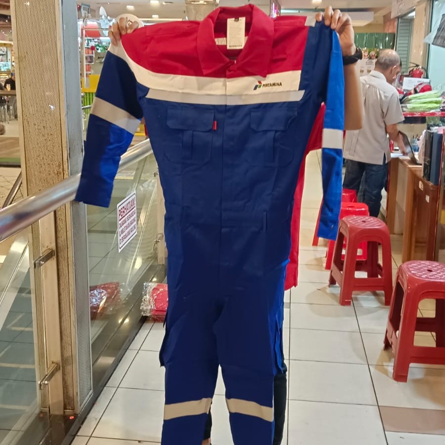 Jual Wearpack Safety Nomex IIIA Pertamina / Coverall Safety Nomex ...