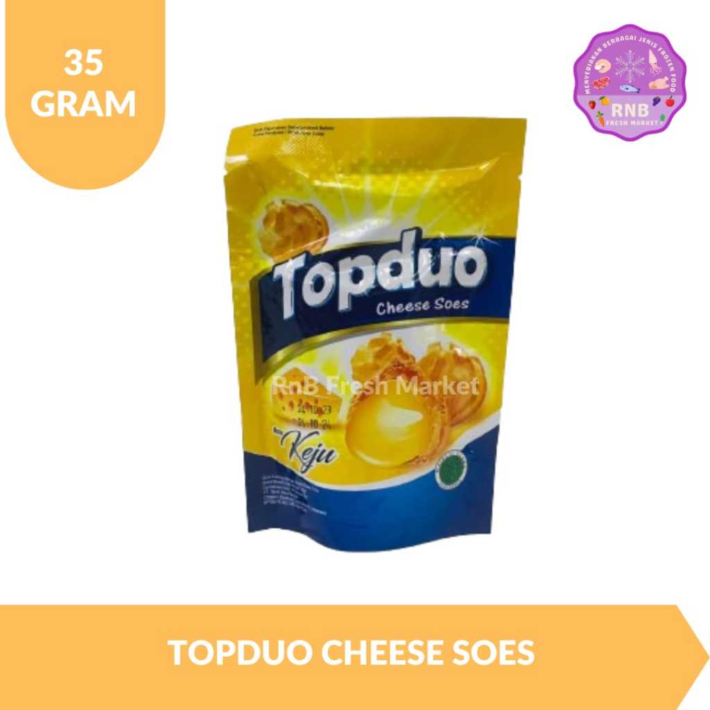 Jual Topduo Sus Cheese Soes Netto 35 Gram | Shopee Indonesia