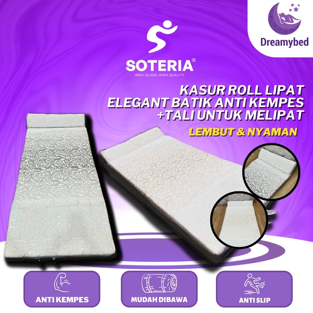 Jual [FREE ONGKIR & BISA COD] Kasur Lipat Roll Busa Super Anti Kempes ...