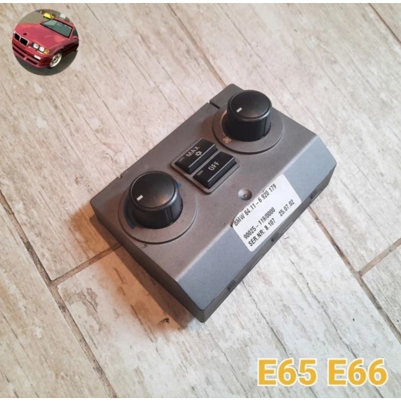 Jual Control Modul Swtich AC BMW E65 E66 Seri 7_ Belakang kanan | Shopee Indonesia