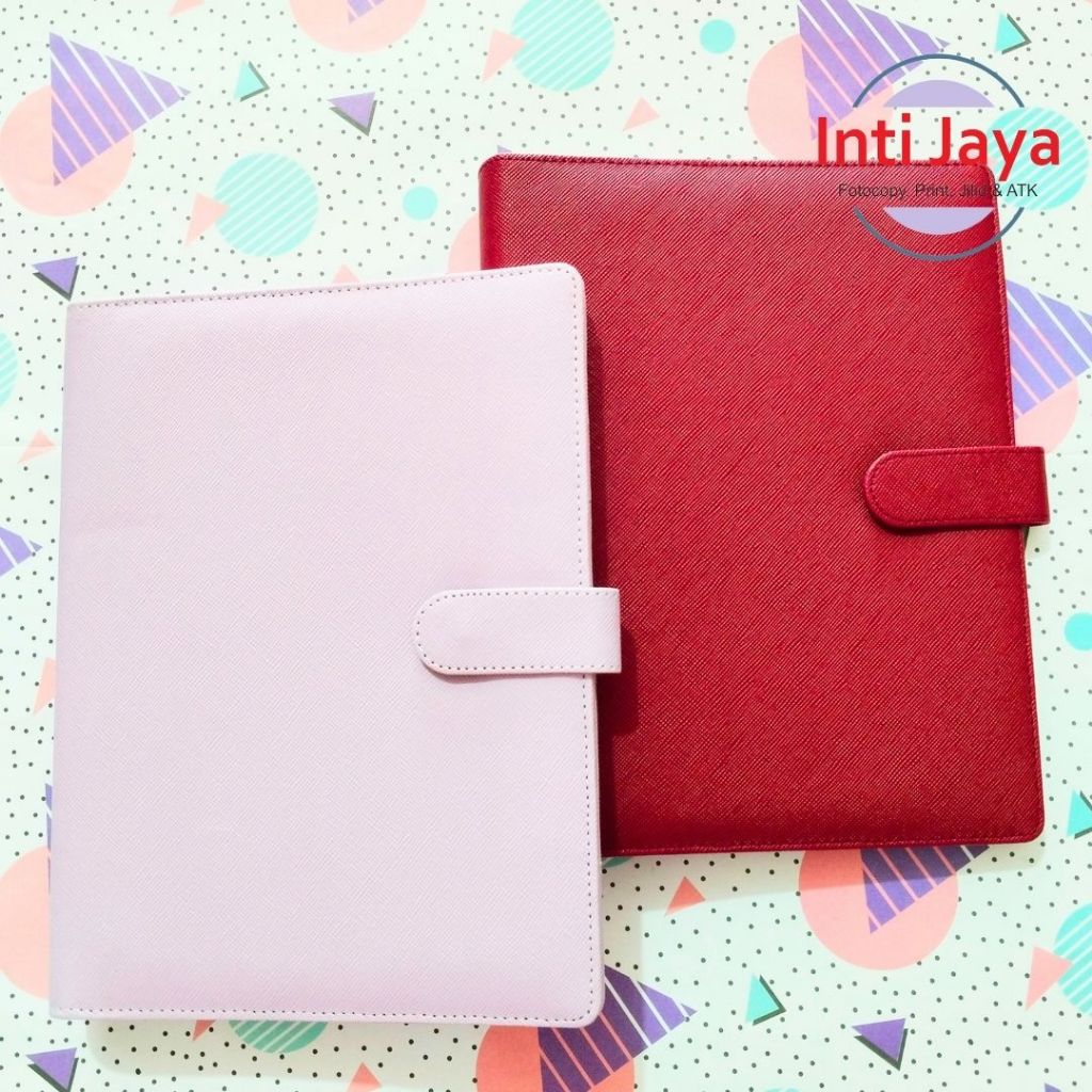 Jual Binder/ Map Binder/ Tempat Binder Kulit Magnet | Shopee Indonesia