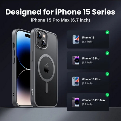 Jual UGREEN CASE MAGSAFE IPHONE 15 ,15 PRO ,15 PRO MAX CLASSY MATTE ...