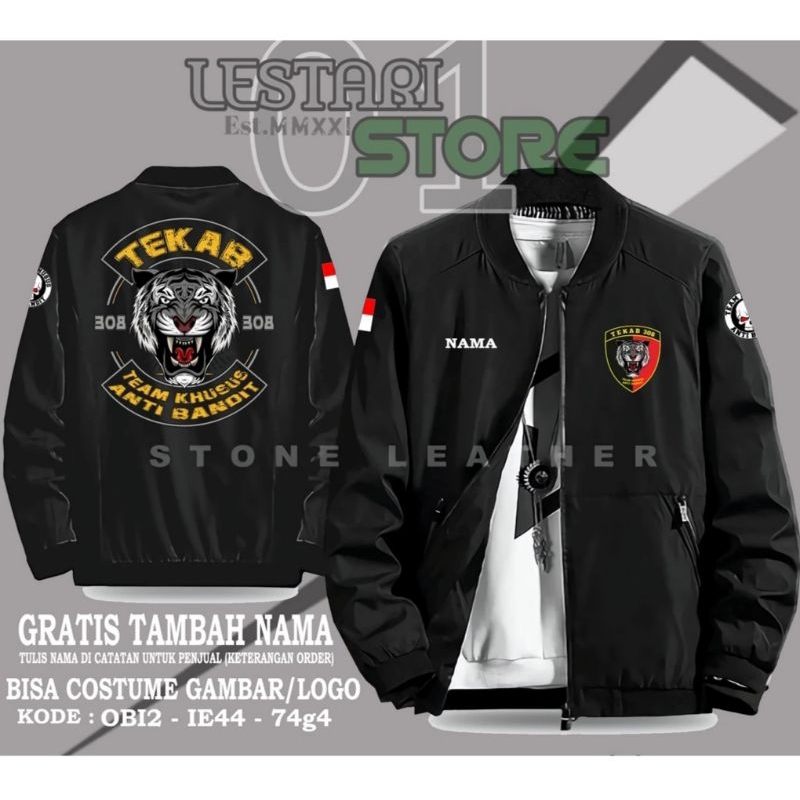 Jual JAKET BOMBER POLISI TEKAB TEAM KHUSUS ANTI BANDIT TERBARU | Shopee ...
