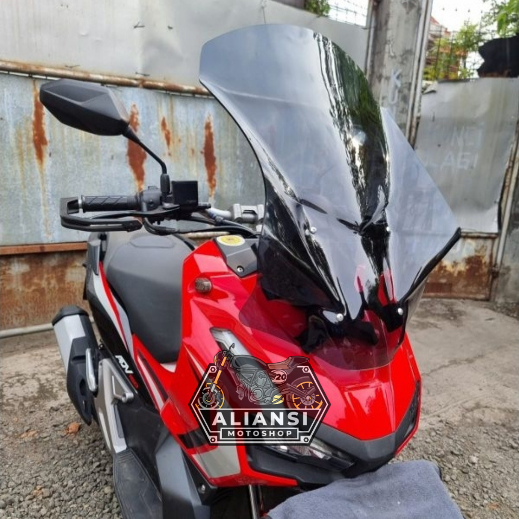 Jual Windshield ADV 160 Tinggi Touring V2 Visor Adv 150 160 model ...