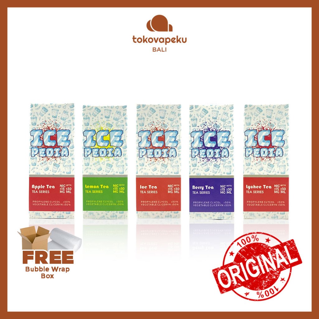 Jual ICE PEDIA TEA SERIES PODS FRIENDLY 15MG 30ML AUTHENTIC by ...