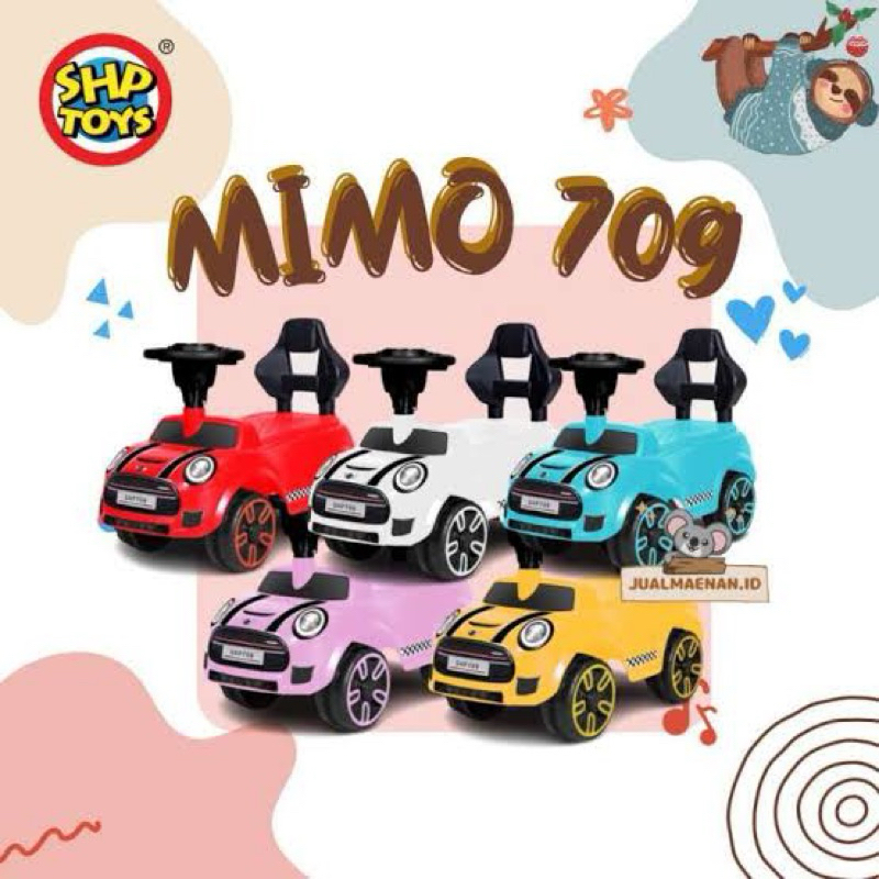 Jual (BISA COD) TERMURAH !!! MOBIL DORONG MIMO SHP 709 - Mainan Mobil ...