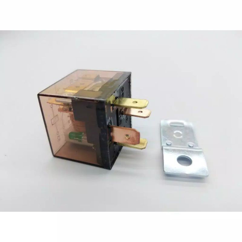 Jual RELAY TRANSPARAN 4 aki pin klakson sein lampu led motor mobil ...
