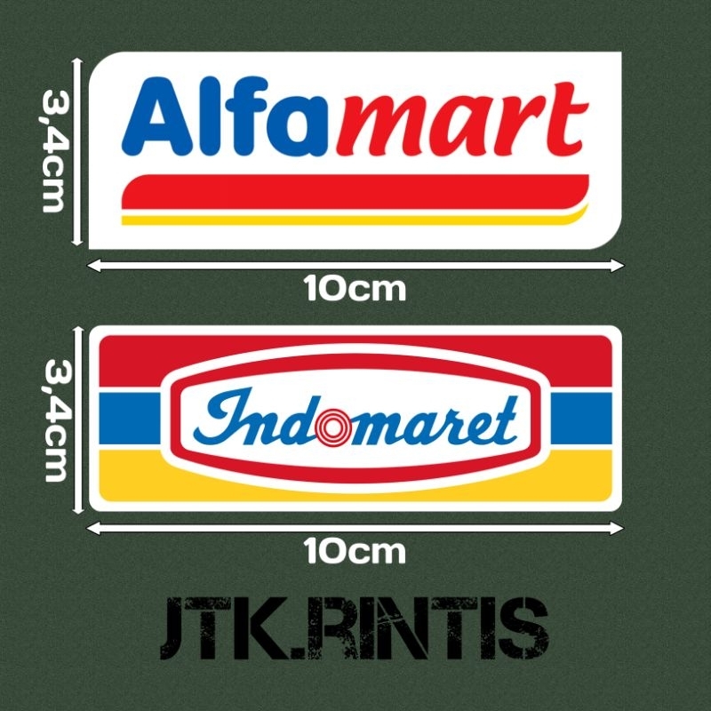 Jual Sticker Stiker Alfamart Indomaret | Shopee Indonesia