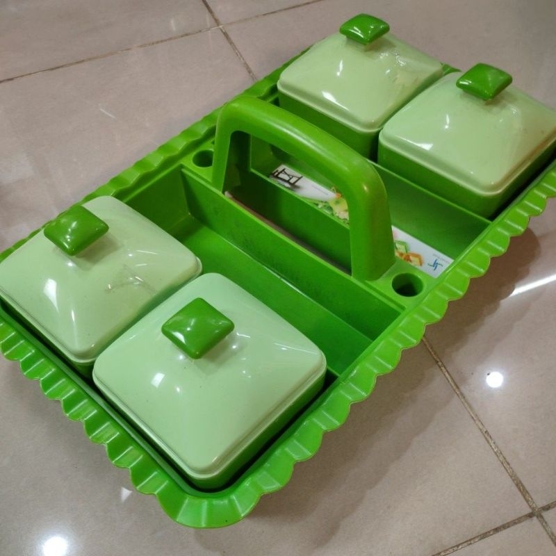 Jual MULTI TRAY RECTA SET ESTETIK/TRAY MAKANAN MINUMAN PLASTIK KUAT DAN ...