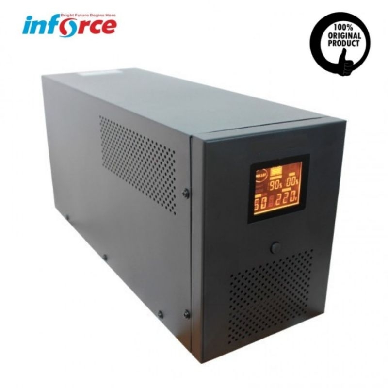 Jual Inforce UPS 3000VA 3KVA LCD Display 1700 Watt with Stabilizer (AVR ...