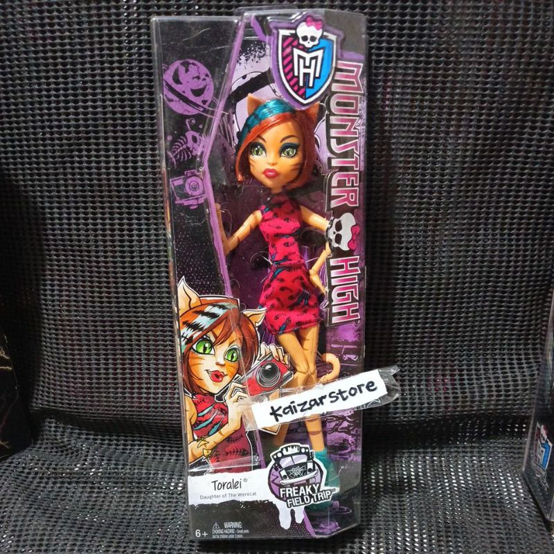 Jual Barbie Mattel Monster High Moanica Clawdeen Wolf Frankiestein Abey ...