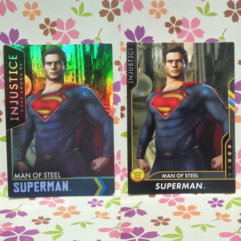 Jual Injustice gold card superman ( man of steel ) no.88 FOIL | Shopee ...