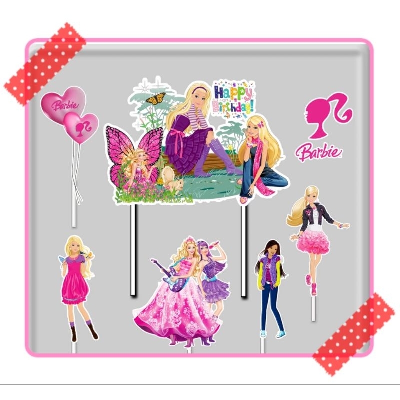 Jual topper toper hiasan tusukan kue cake ulang tahun happy birthday ...