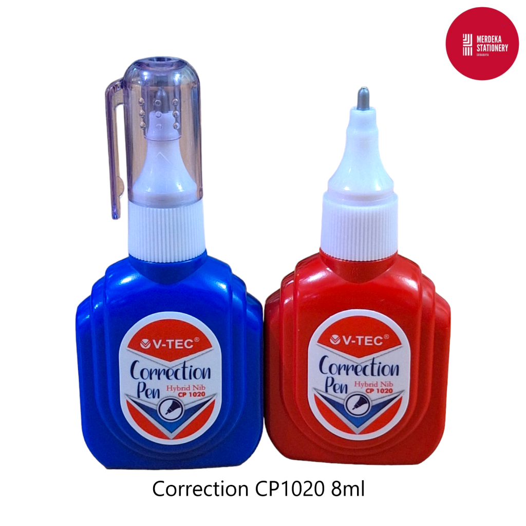 Jual Tip-X/Correction/Corection/Tip-Ex/Tipex Cair Pen V-TEC CP 1020 ...