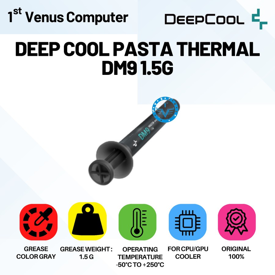 Jual Thermal Paste DeepCool DM9 Original - Pasta Processor Grease Deep ...