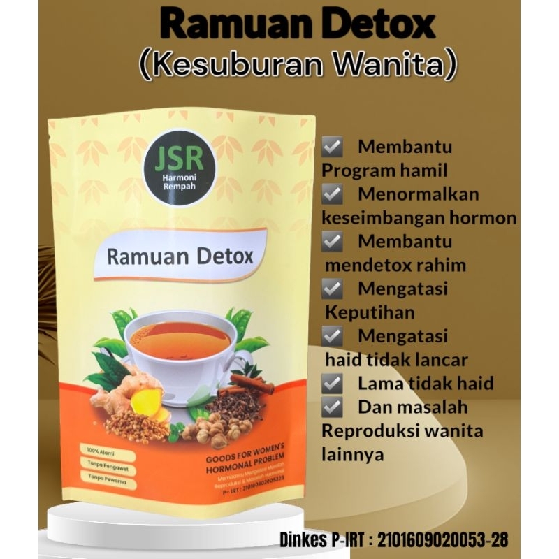 Jual JSR Detox rahim isi 10 pcs | Shopee Indonesia