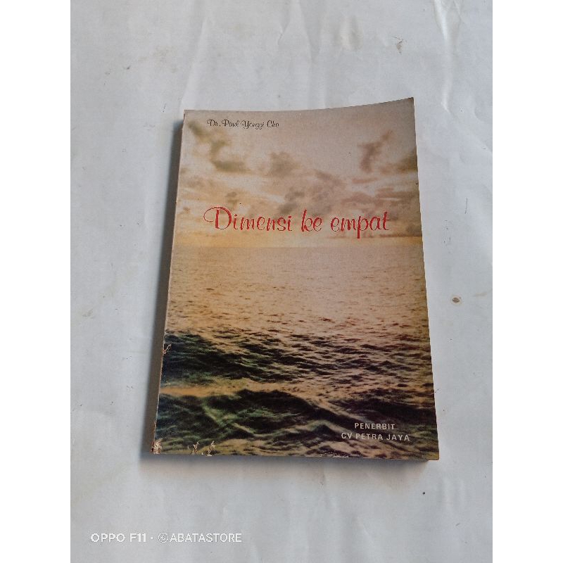 Jual BUKU DEMENSI KE EMPAT DR PAUL YONGGI CHO | Shopee Indonesia