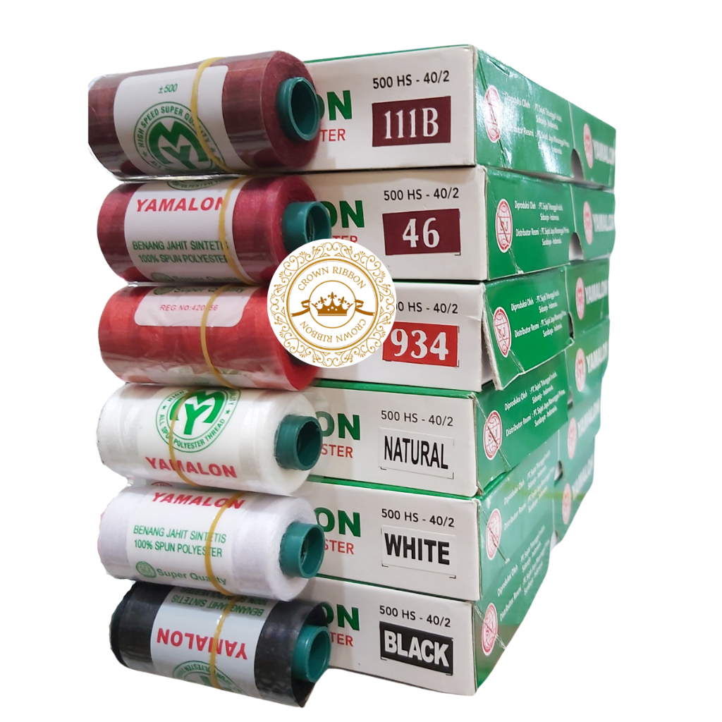 Jual Benang Jahit Yamalon 40/2 500 Yard | Shopee Indonesia