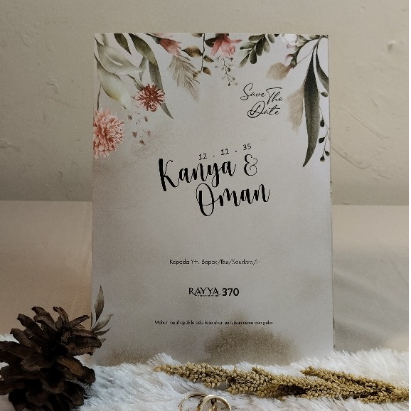 Jual Blangko Undangan Pernikahan Rayya 370 Terbaru / Harga Murah / FREE ...