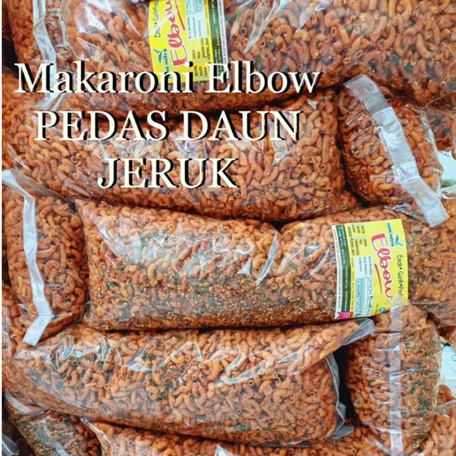Jual 1 BAL 2,5KG MAKARONI BANTAT ELBOW PEDAS SAMBAL JERUK KUALITAS ...