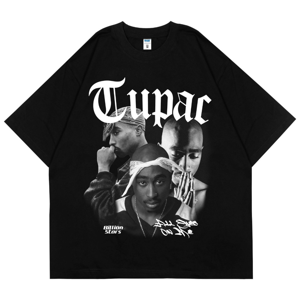 Jual Billionstars Kaos oversize Tupac 2.0 Bootleg Kaos Band Vintage ...
