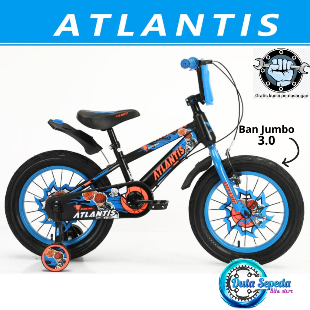 Jual Sepeda anak laki BMX 16 inch usia 4 - 7 tahun | Shopee Indonesia