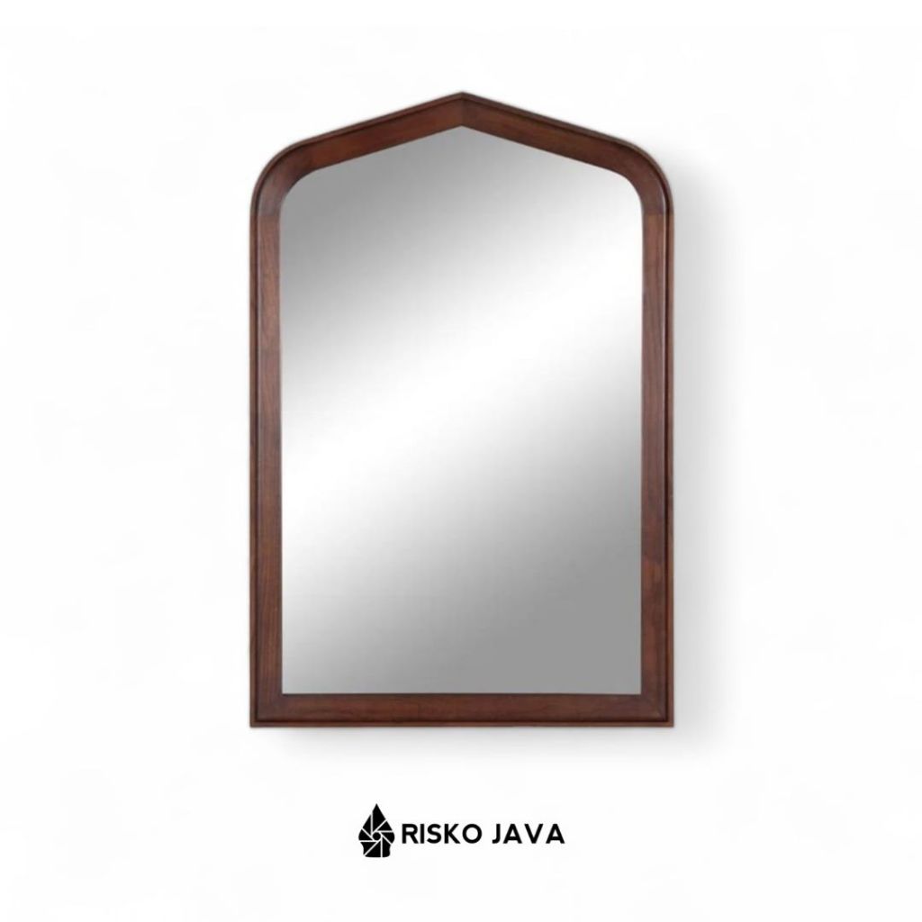 Jual Cermin Dinding / Cermin Dinding Frame Kayu Jati / Hiasan Dinding ...
