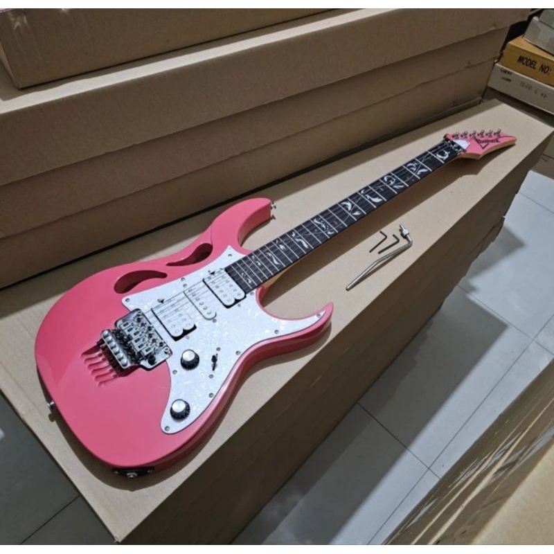 Jual Gitar ibanez jem pia custom PU GNB korea new | Shopee Indonesia