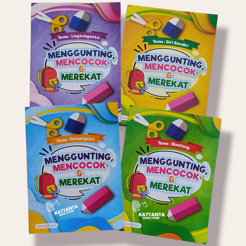 Jual Buku TK - Menggunting Mencocok Menempel (Lingkar Media) | Shopee ...