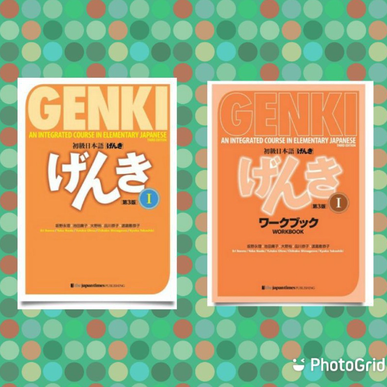 Jual Original genki an integrated course in elementary japanese third edition vol 1 ! | Shopee ...